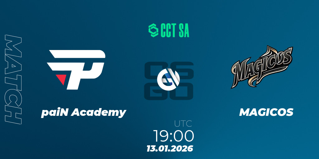 paiN Academy VS MAGICOS Counter-Strike (CS2) Wett Tipps, Stream ...