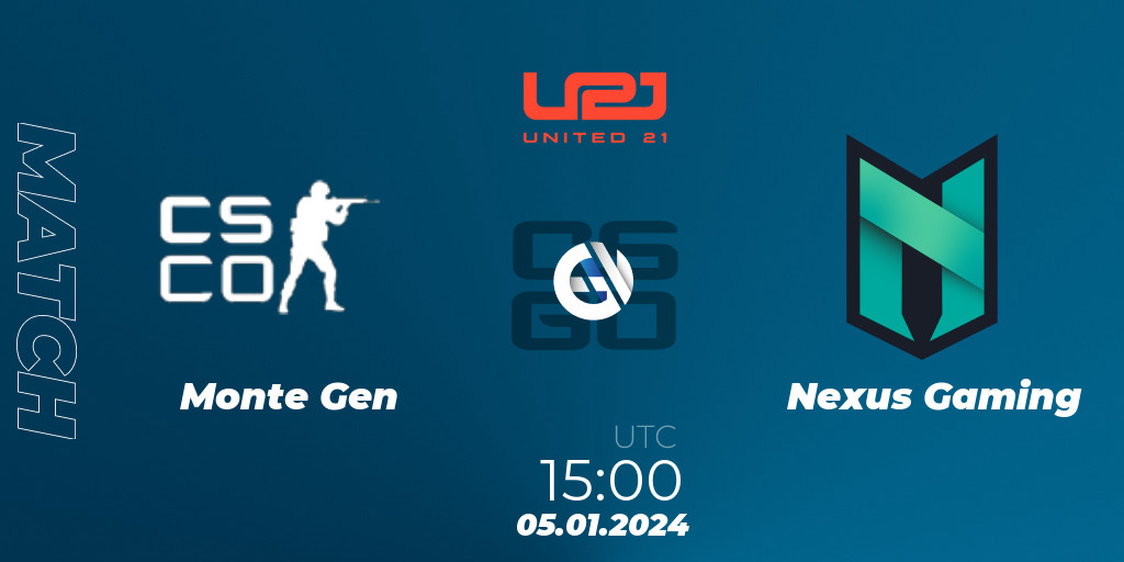 Monte Gen VS Nexus Gaming Counter-Strike (CS2) Wett Tipps, Stream ...