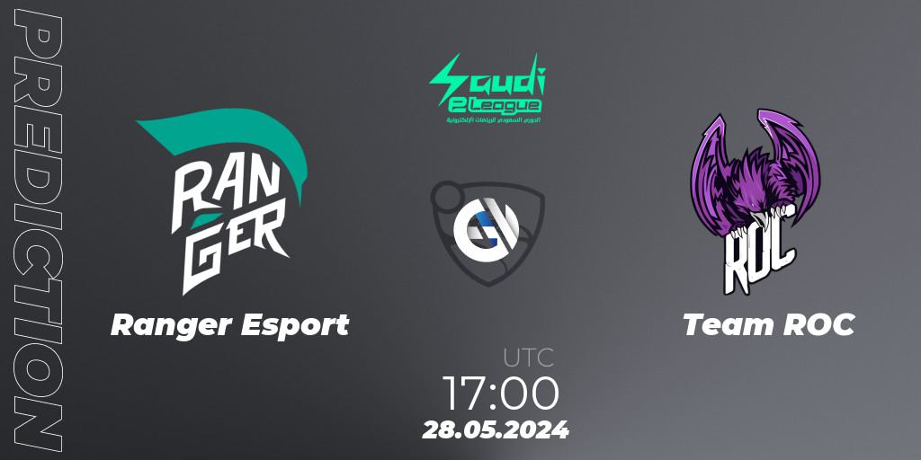 Prognose für das Spiel Ranger Esport VS Team ROC. 28.05.2024 at 17:00 ...