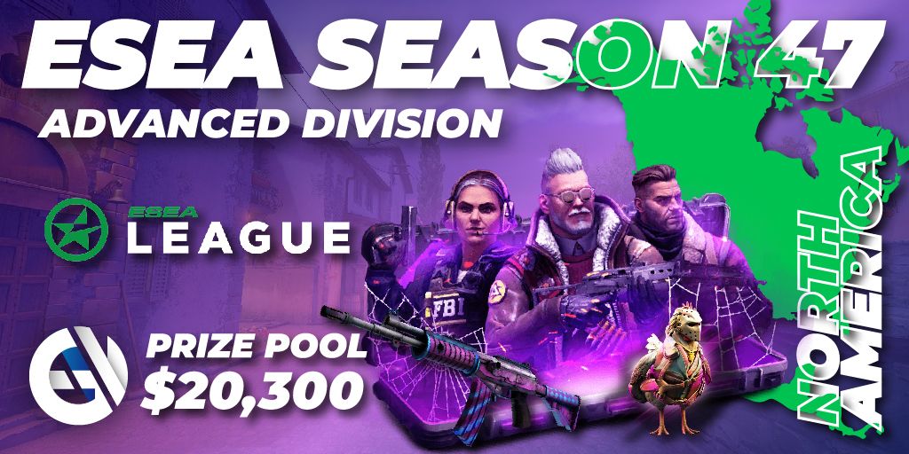 ESEA Season 47: Advanced Division - North America 🎮 Counter-Strike (CS2 ...