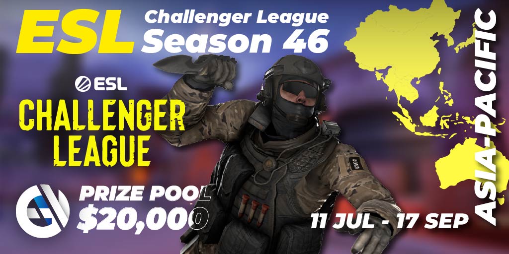 ESL Challenger League Season 46 Relegation: Asia-Pacific, CS2 (CS:GO ...