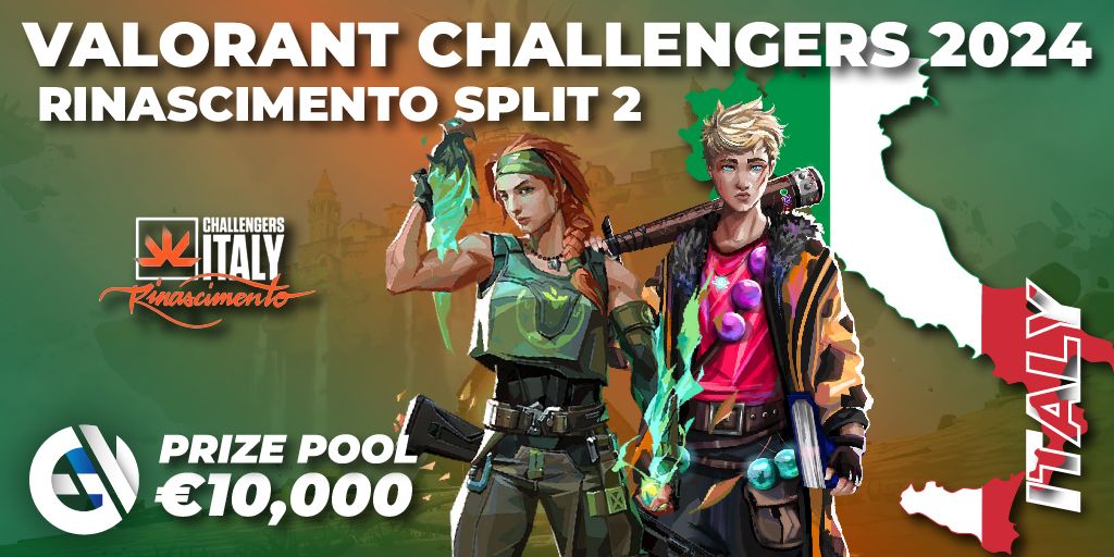 VALORANT Challengers 2024 Italy: Rinascimento Split 2 🎮 VALORANT tournament 📅 Spielplan auf ...