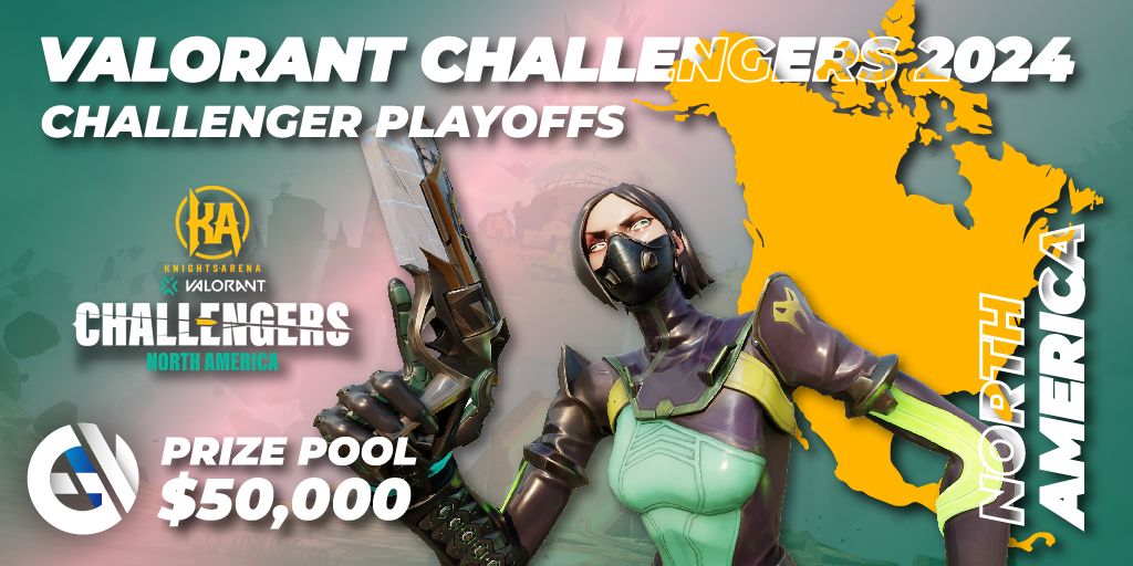 VALORANT Challengers 2024: North America Challenger Playoffs 🎮 VALORANT tournament 📅 Spielplan ...
