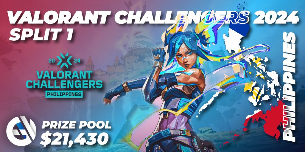 VALORANT Challengers 2024 Philippines: Split 1 🎮 VALORANT tournament 📅 Spielplan auf EGamersWorld ☕
