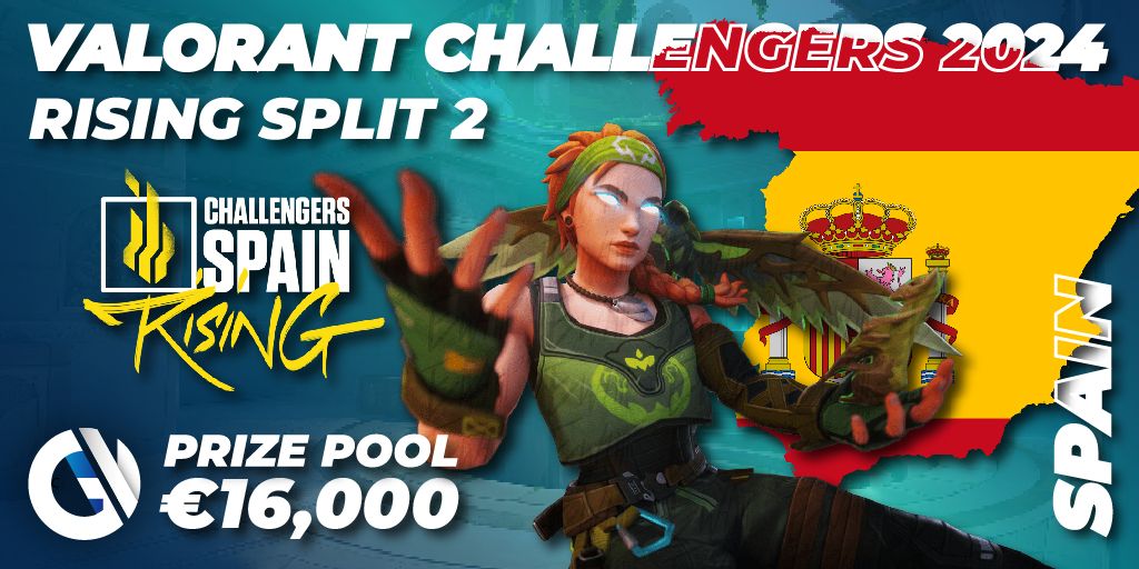 VALORANT Challengers 2024 Spain: Rising Split 2 🎮 VALORANT tournament 📅 Spielplan auf EGamersWorld ☕