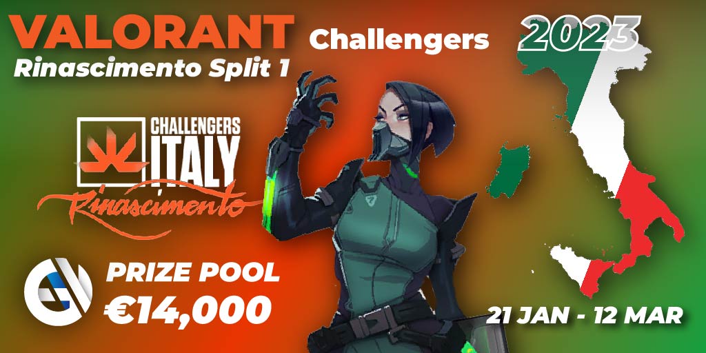 VALORANT Challengers 2023 Italy: Rinascimento Split 1, VALORANT Turnier: Spielplan, Ergebnisse ...